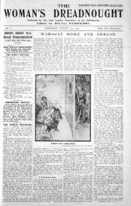 Dreadnought front page 1914 | Judy Greenway
